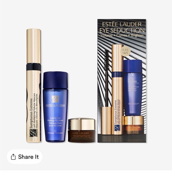 Estee Lauder | Makeup | Estee Lauder Eye Seduction Set Gold And Blue ...
